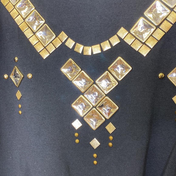 FACADE | Tops | Vintage Jewel Top By Facade Xl | Poshmark